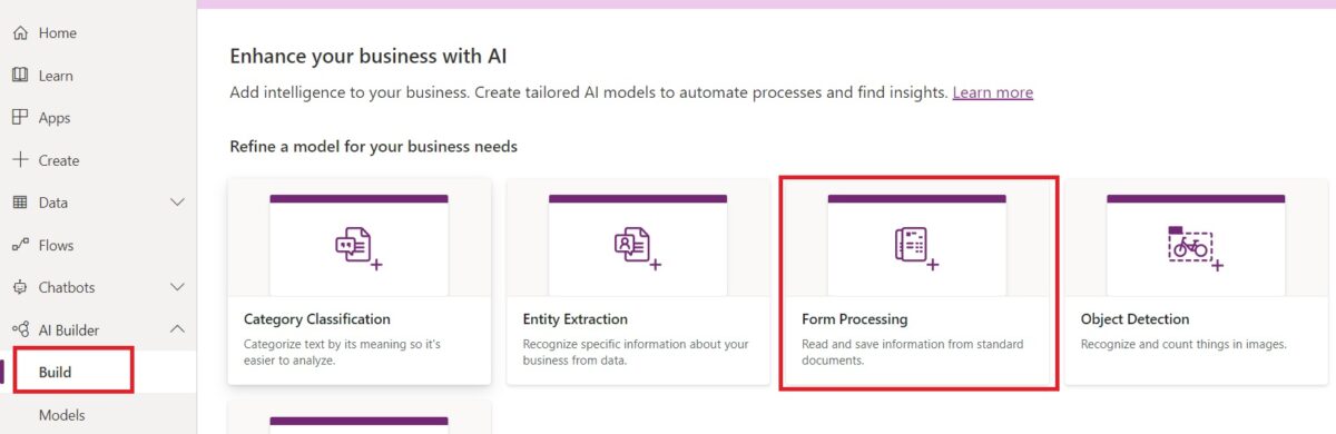 Form Processing Training With Ai Builder
