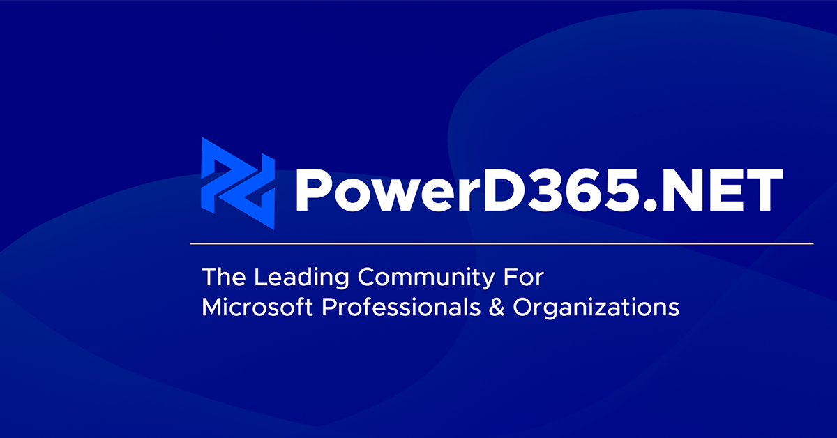Training platform for Microsoft business applications - Join PowerD365.NET