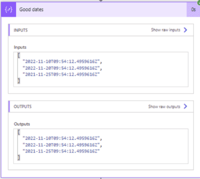 Sorting An Array By Dates In Power Automate